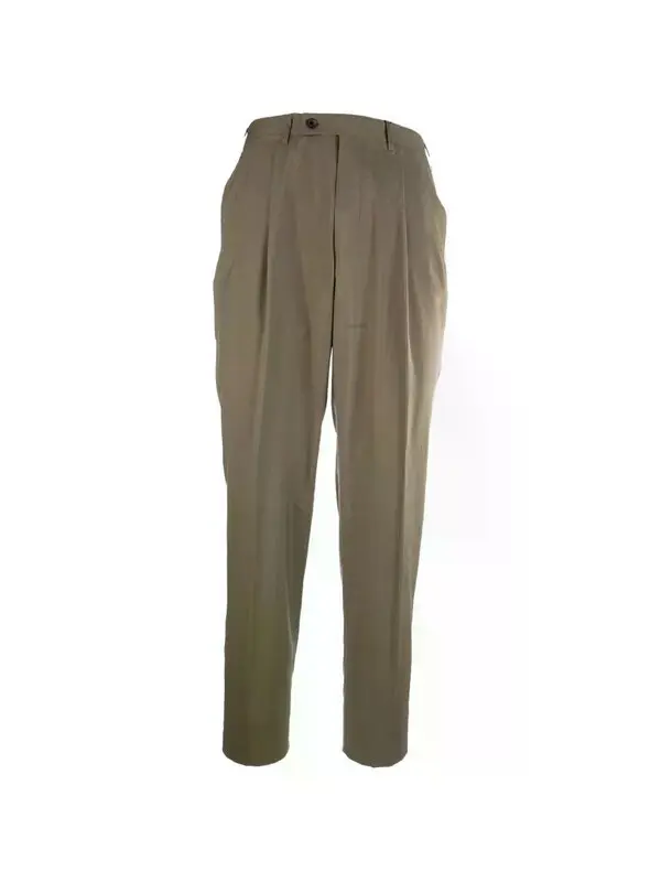 Corneliani Pleated Trousers - Green