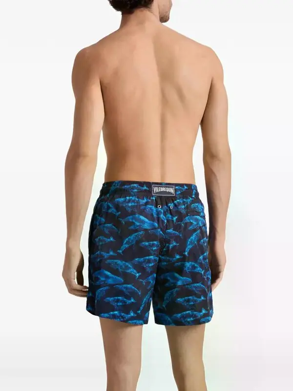Vilebrequin Sparkling Whales Swim Shorts - Blue