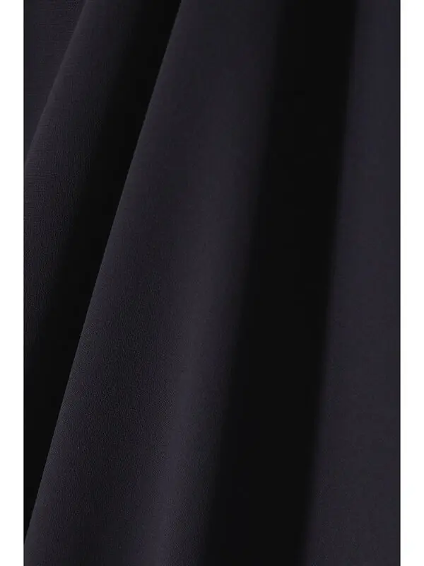 THE ROW Essentials Mirna Crepe Midi Dress - Blue