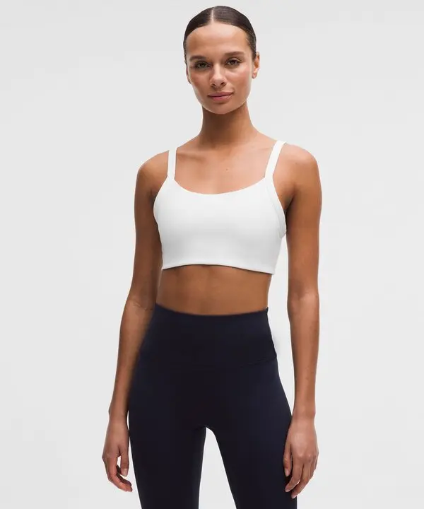 Lululemon Straight-strap Sports Bra - White