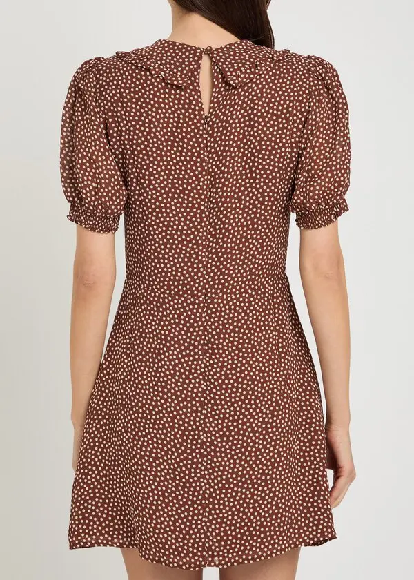 brown polka dot mini dress Brown Polka Dot Mini Dress – Sophie's Boutique Valdosta