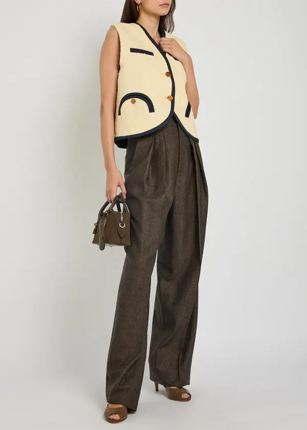 BLAZÉ MILANO Orinda Gliss Bouclé Gilet
