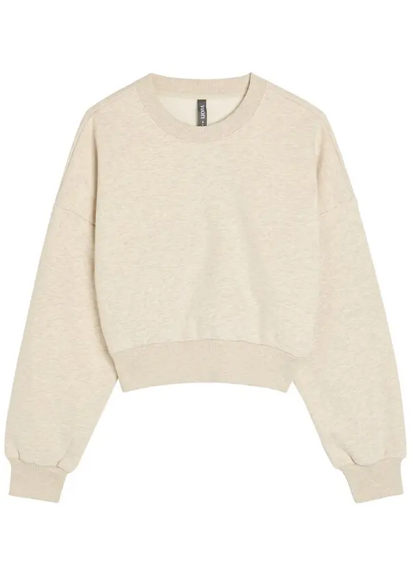 Vuori Restore Cotton-blend Sweatshirt - Off White