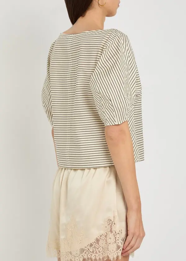 Staud Didi Striped Top