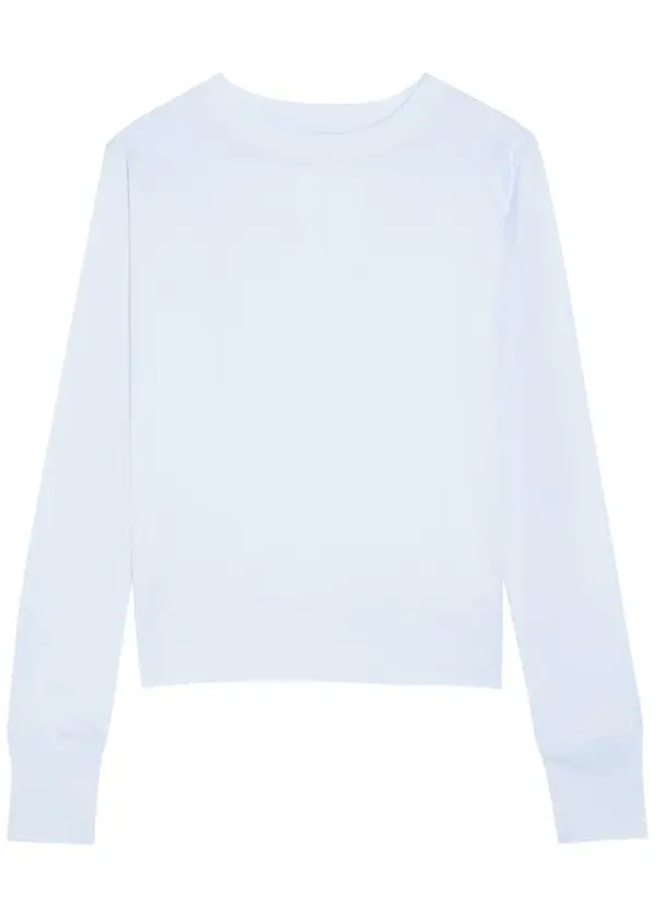 Vuori Daydream Stretch-jersey Top - Light Blue