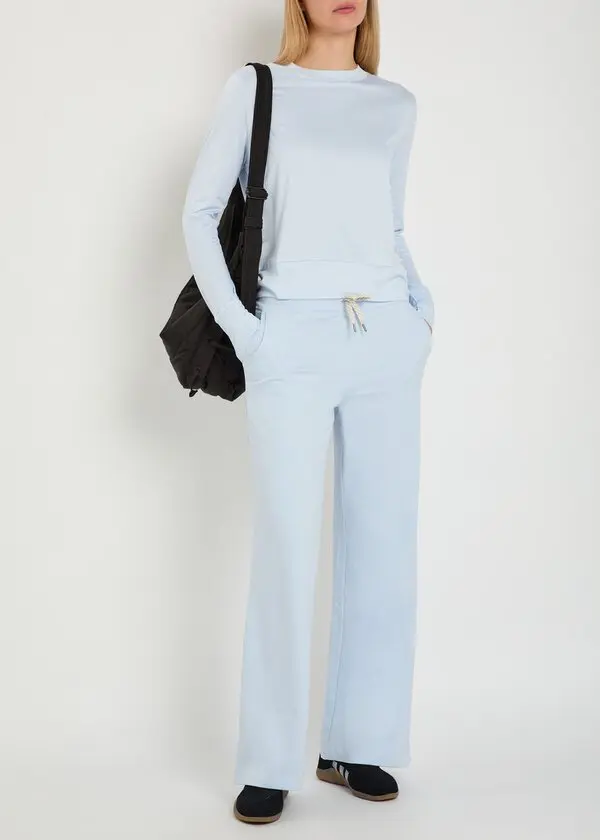 Vuori Daydream Stretch-jersey Top - Light Blue