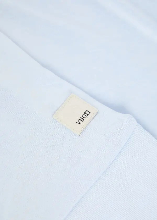 Vuori Daydream Stretch-jersey Top - Light Blue