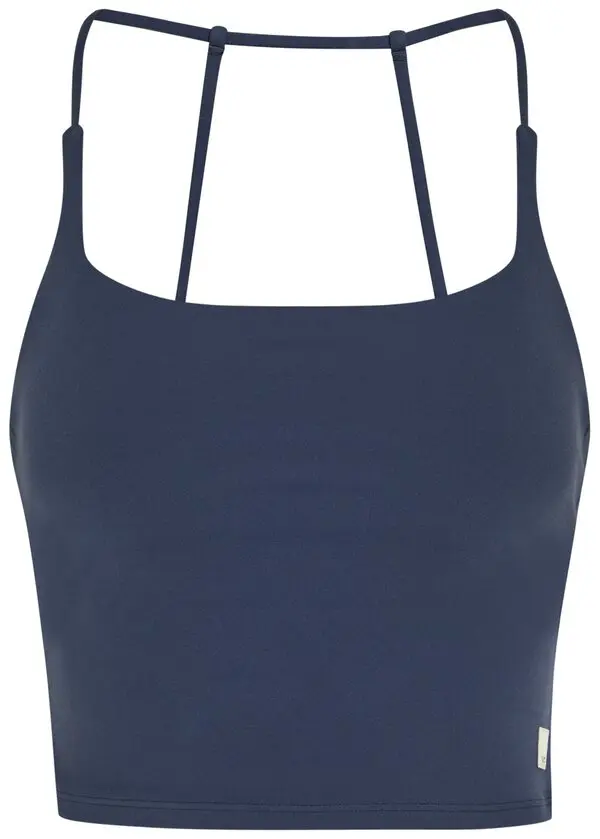 Vuori Stretch-jersey Workout Tank Top - Navy