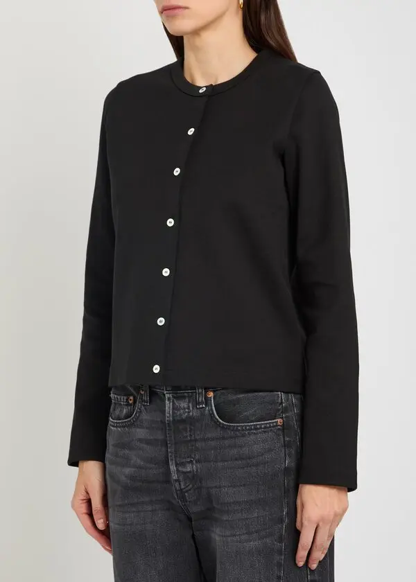 FLORE FLORE Poppy Cotton Cardigan - Black