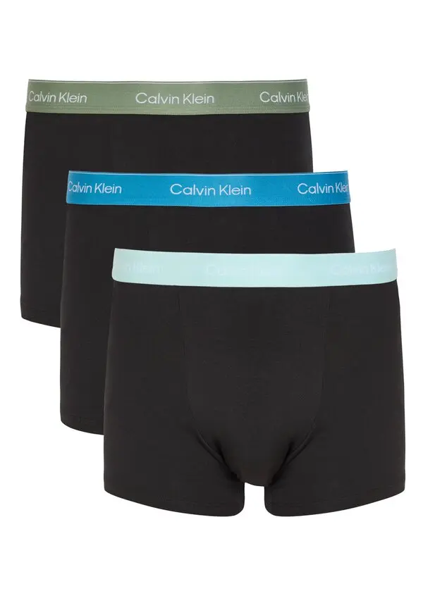 Calvin Klein Icon Stretch-cotton Trunks - Black