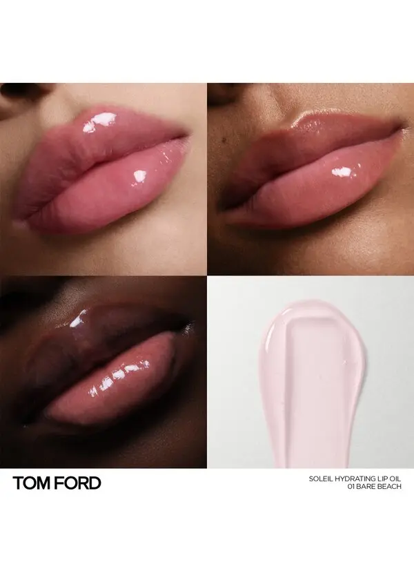 TOM FORD Soleil Hydrating Lip Oil - Bare Beach