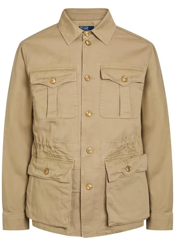 Polo Ralph Lauren Cotton-twill Utility Jacket - Tan