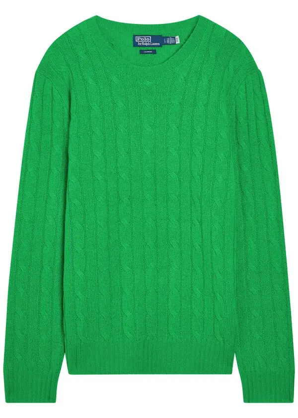 Polo Ralph Lauren Cable-knit Cashmere Jumper - Green