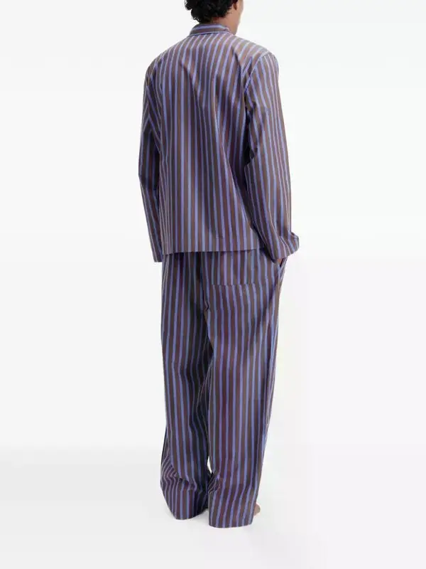 TEKLA Striped Pyjama Top