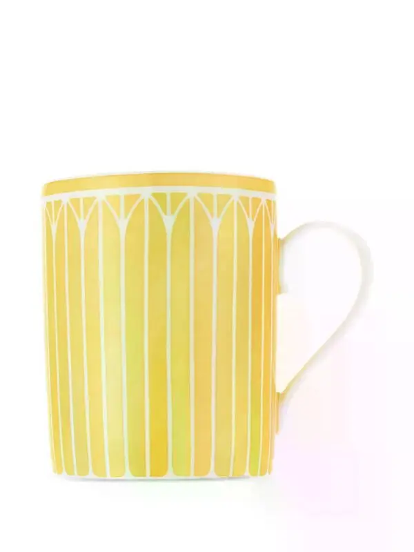 Christofle Striped Mug - Yellow