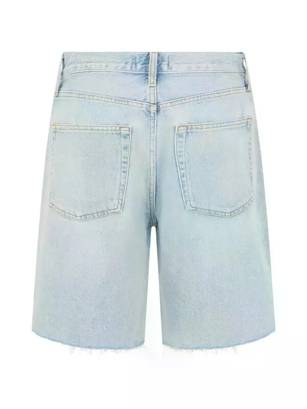 AGOLDE Distressed Denim Shorts