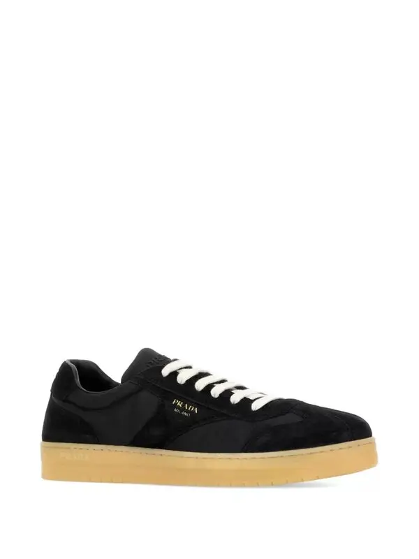 Prada Suede Sneakers - Black