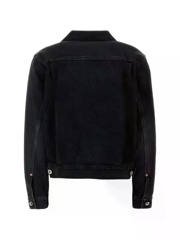 Sacai Double-breasted Jacket - Black