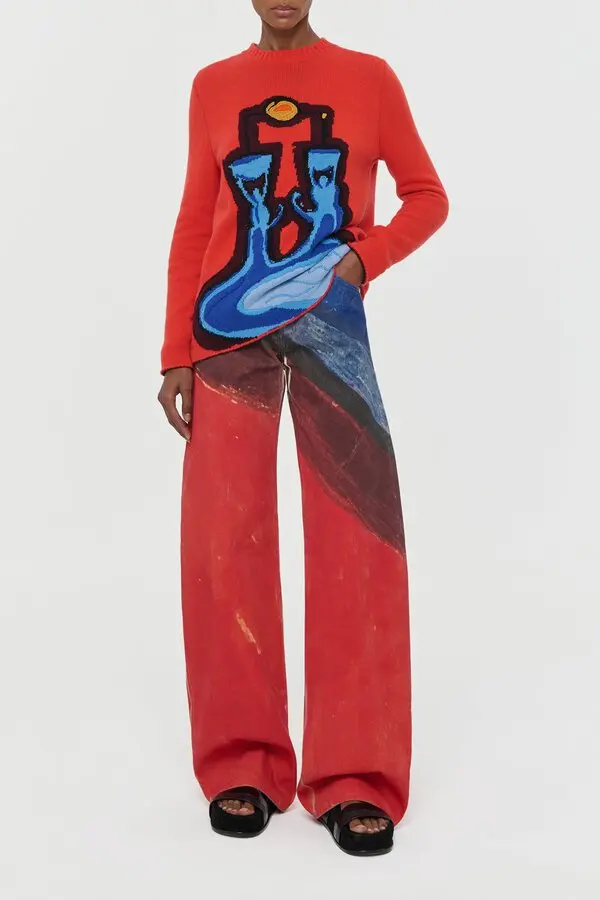 Gabriela Hearst Avichai Knit Cashmere Sweater