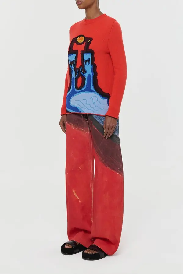 Gabriela Hearst Avichai Knit Cashmere Sweater