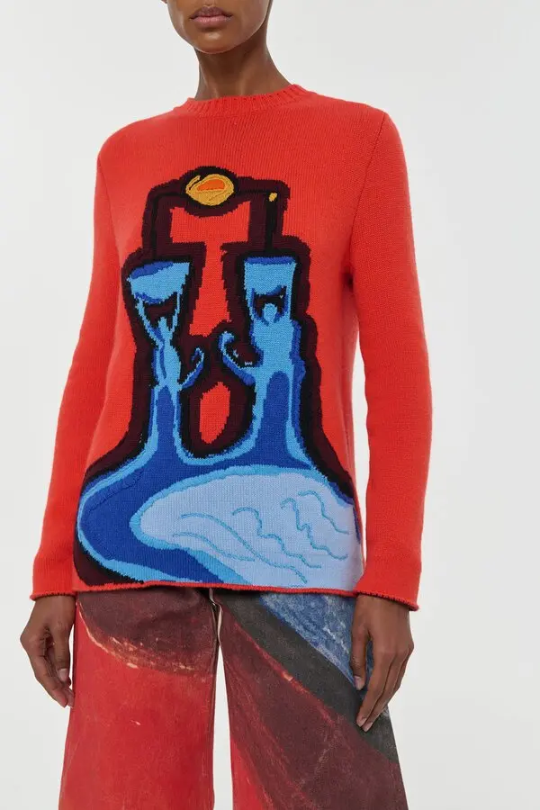 Gabriela Hearst Avichai Knit Cashmere Sweater