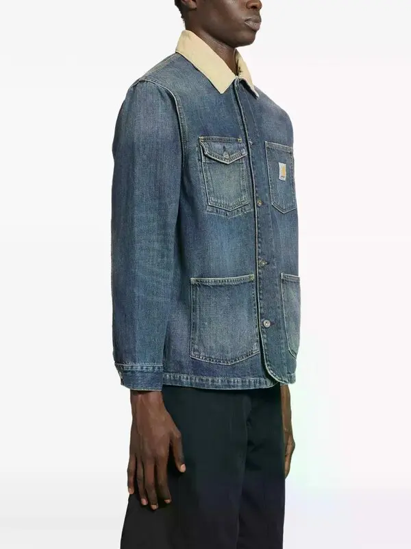 Carhartt Work In Progress Long-sleeve Jacket With Patch Pockets