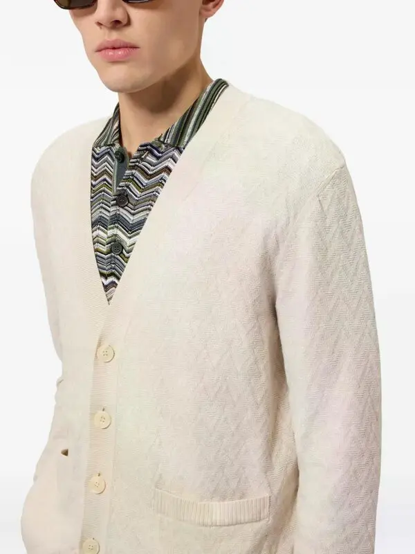 Missoni Textured V-neck Cardigan