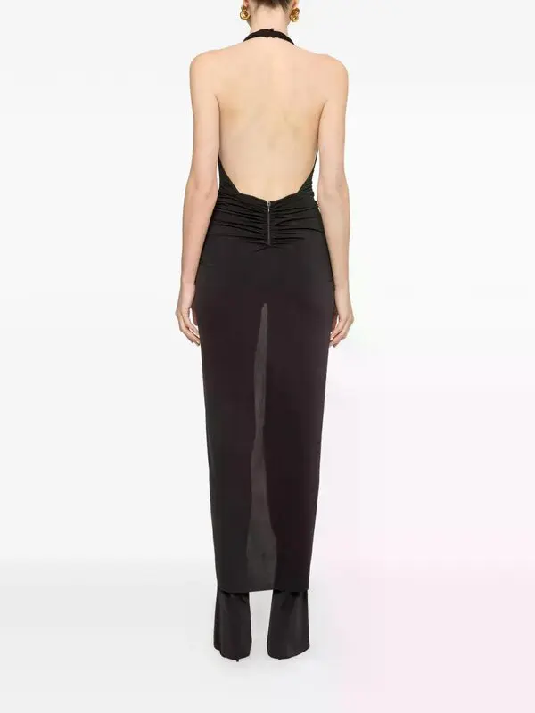 NISSA Layered Backless Jumpsuit