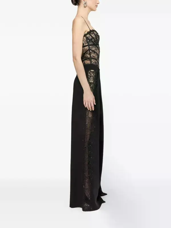 NISSA Lace Insert Trousers