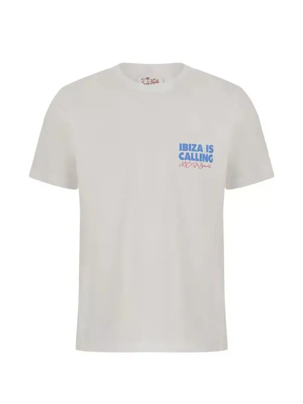 MC2 SAINT BARTH Logo Print T-shirt