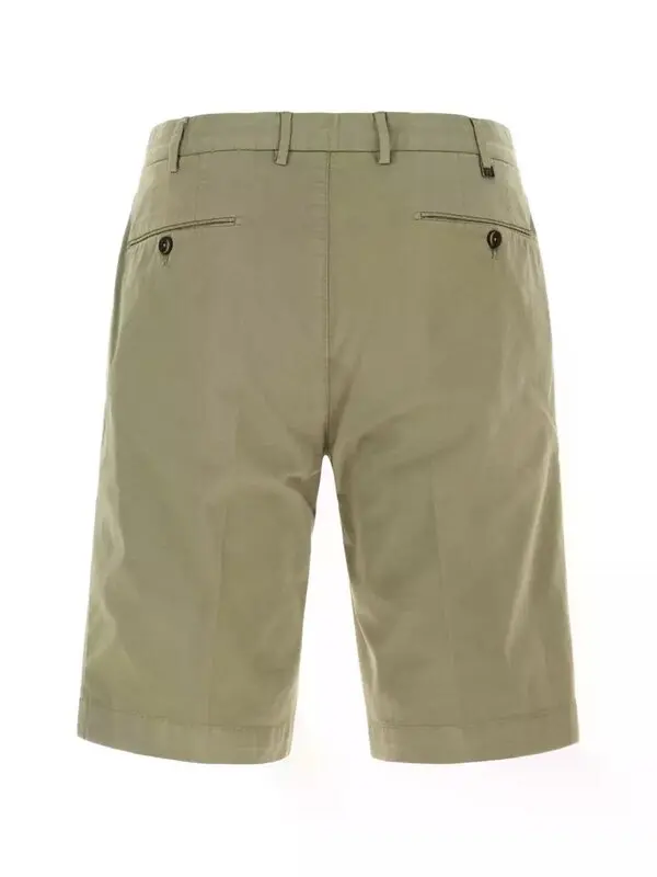 PT TORINO Pressed-crease Shorts - Green