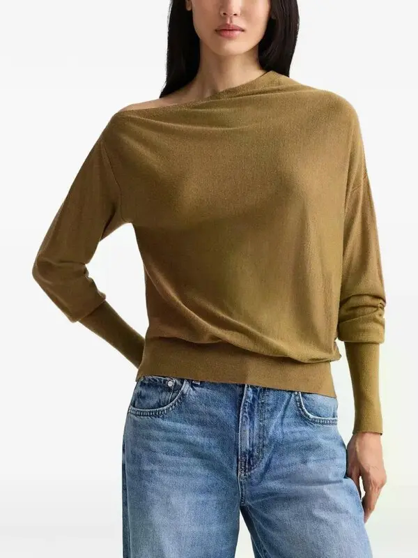 TWP Cold Shoulder Jumper