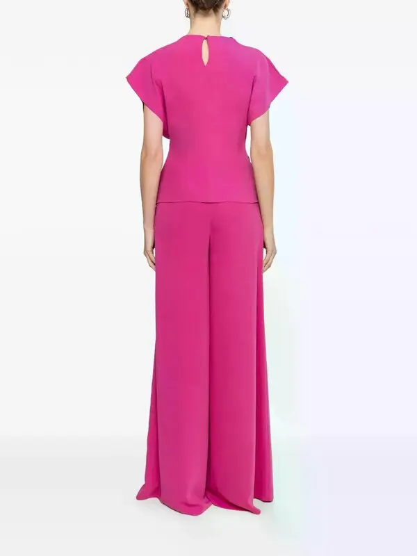 NISSA Draped Top - Pink