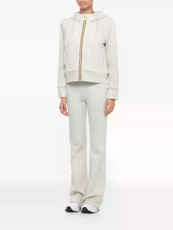 K-WAY Divine Light Zip-up Hoodie - Neutrals