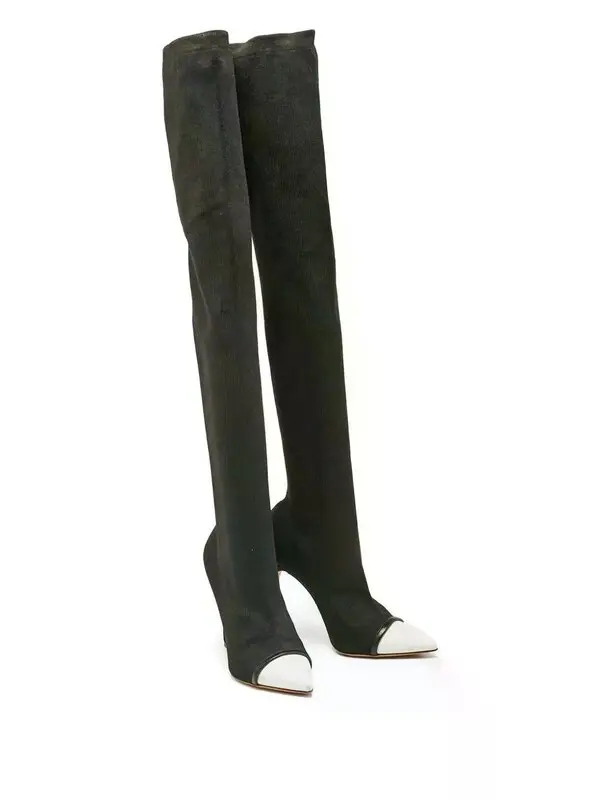 Givenchy Over-the-knee Stiletto Boots - Black