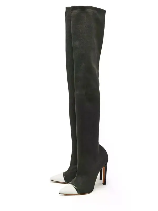 Givenchy Over-the-knee Stiletto Boots - Black