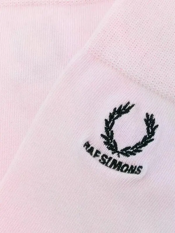 RAF SIMONS X FRED PERRY Embroidered Socks
