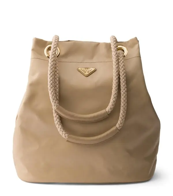 Prada Large Re-nylon Mariner Bucket Bag - Brown