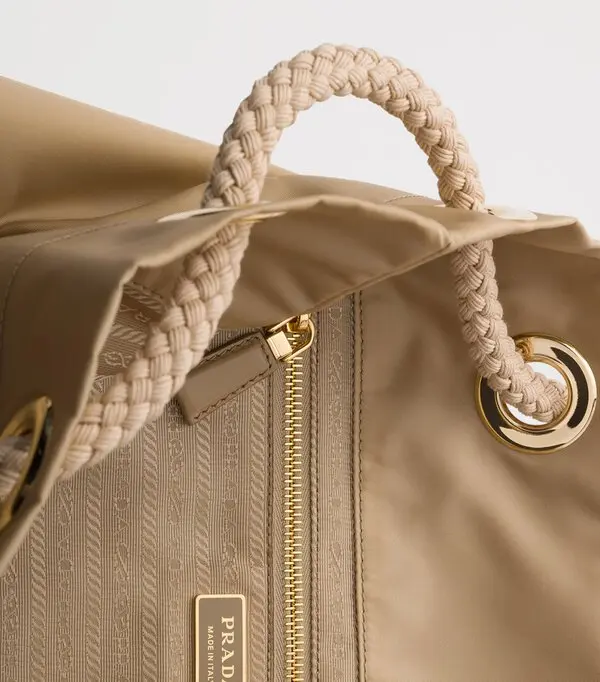 Prada Large Re-nylon Mariner Bucket Bag - Brown
