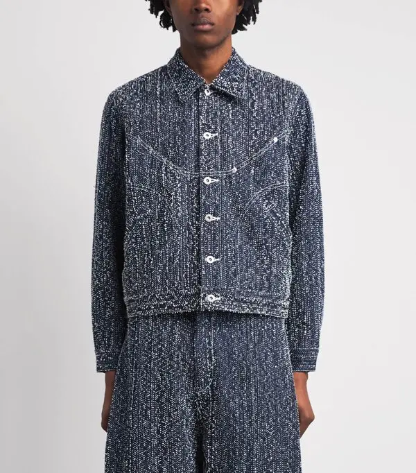SAGE NATION Speckled Jiji Denim Jacket