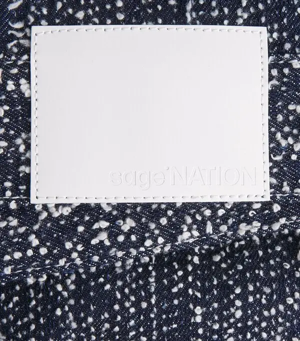 SAGE NATION Speckled Jiji Denim Jacket