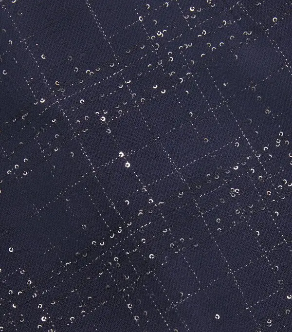 Maje Checked Mini Skort