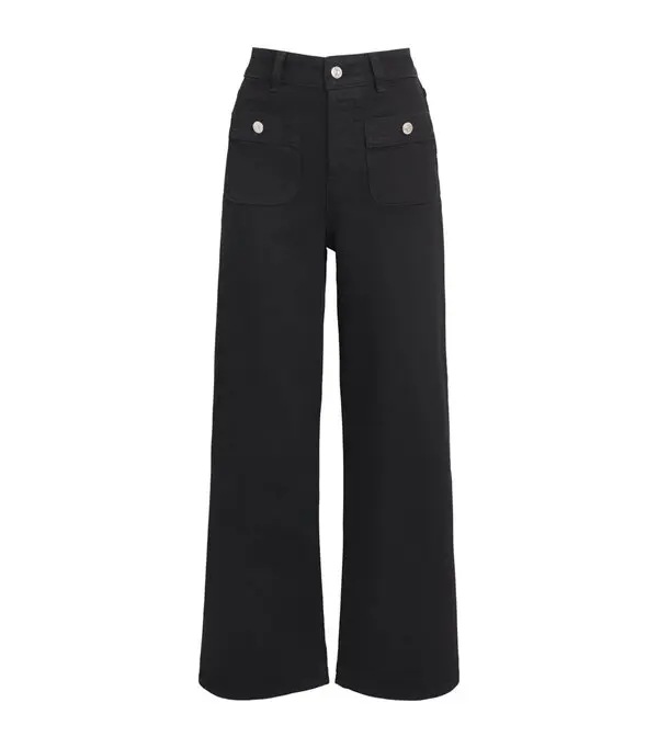 Maje Straight Leg Jeans