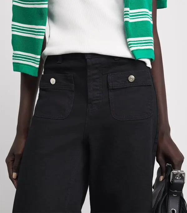 Maje Straight Leg Jeans