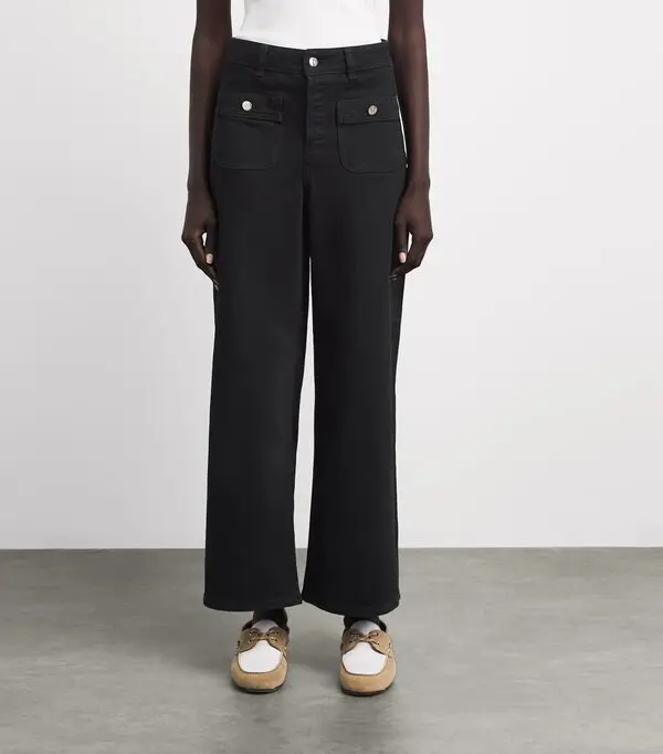 Maje Straight Leg Jeans