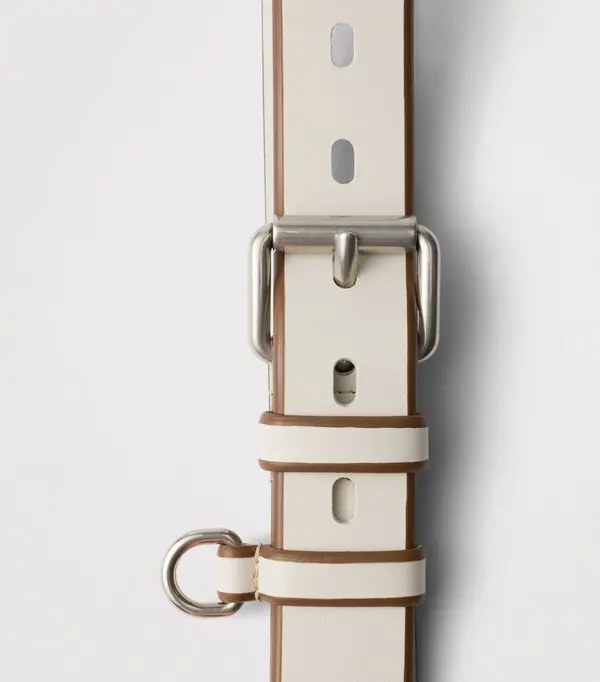 Prada Leather Two-tone Belt