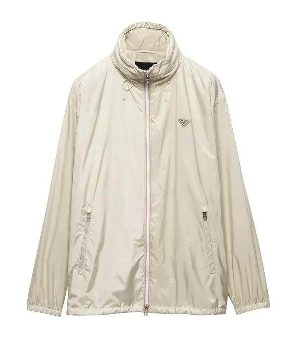 Prada Re-nylon Jacket - Neutral
