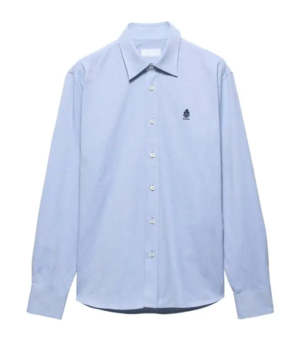 Prada Cotton Crest Shirt