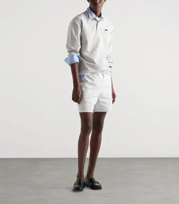 Prada Cotton Crest Shirt