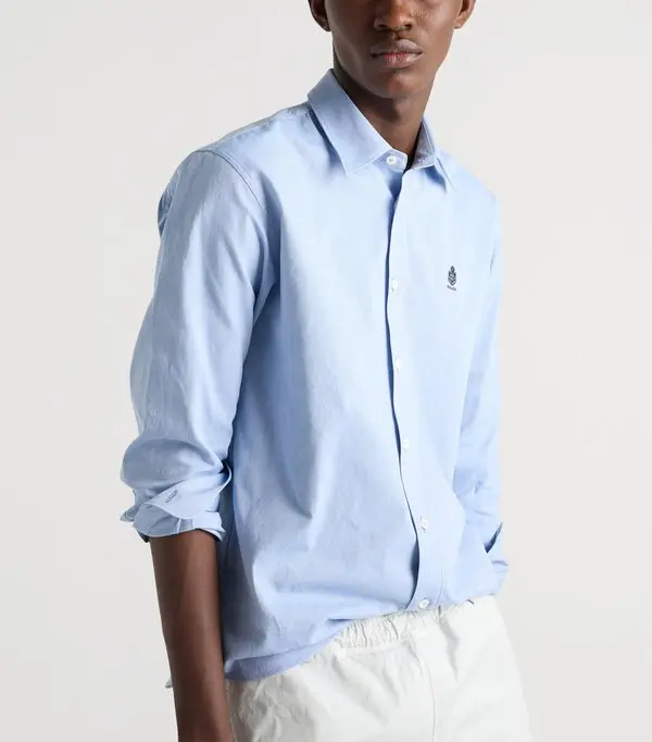 Prada Cotton Crest Shirt